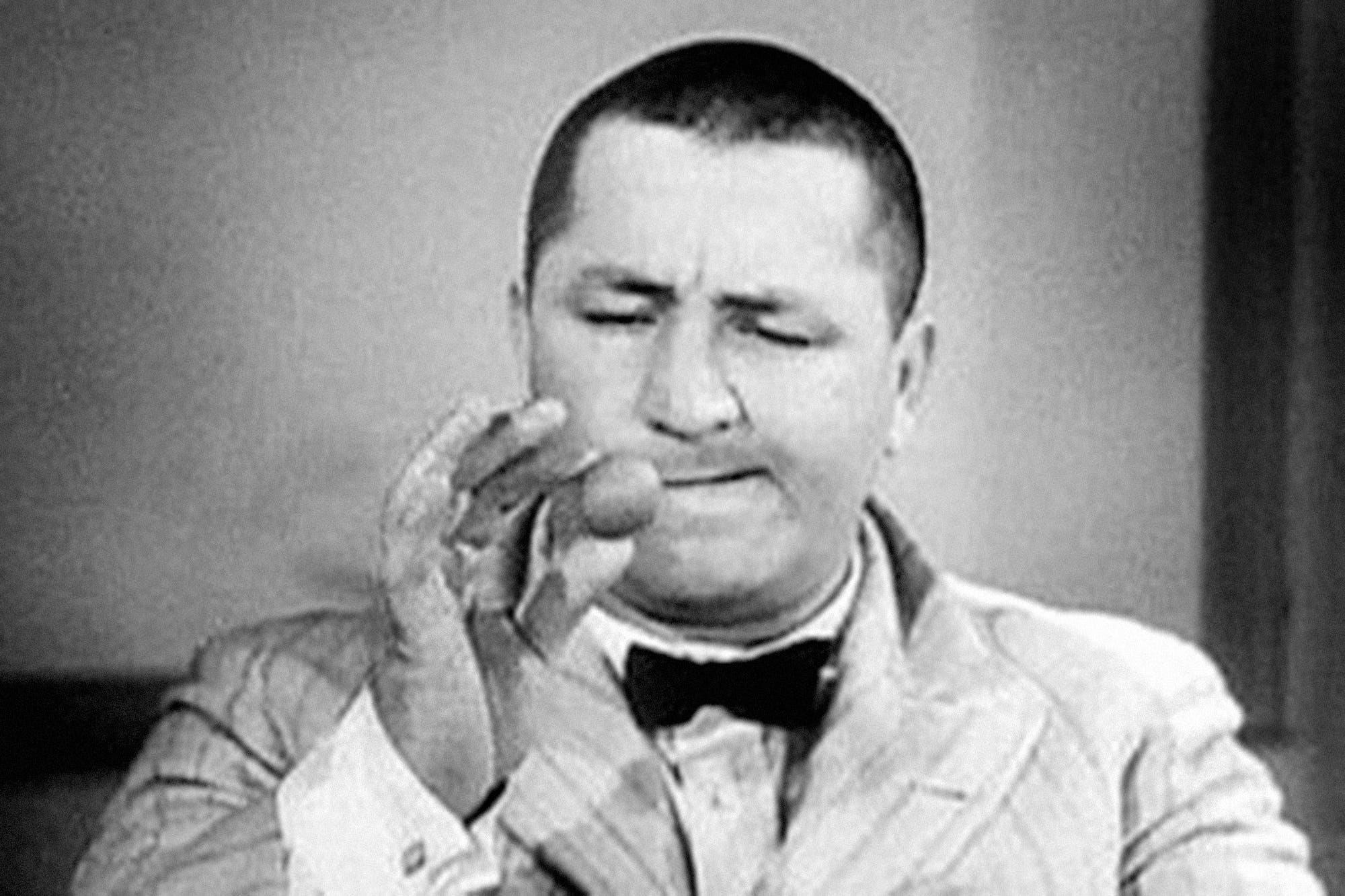 La amarga vida de Curly, uno de los tres chiflados